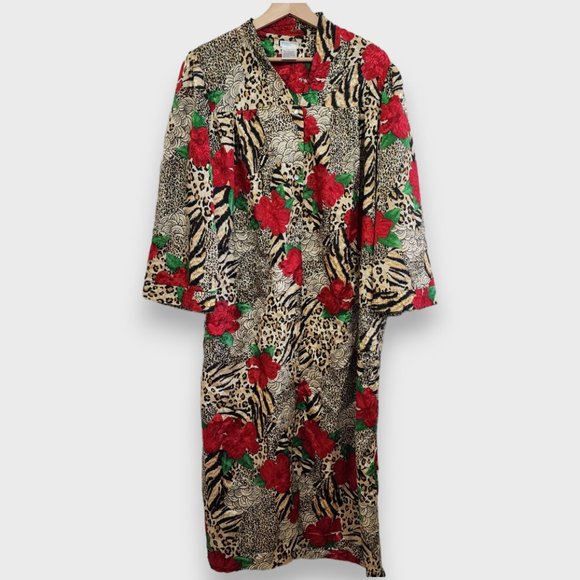 Vintage | Intimates & Sleepwear | Vintage Simply Basic Cheetah Print ...